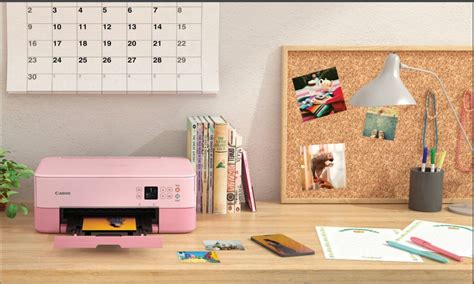 Canon PIXMA TS5370a Black Green Pink Compact Wireless Photo All In One With Wireless Support