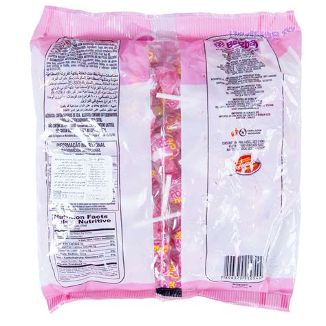 Berbau Pop Chicle Morango Strawberry Filled With Bubble Gum 500 G