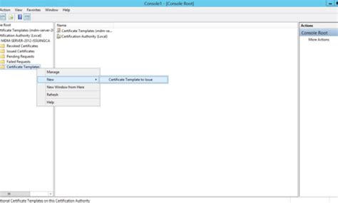 Windows Scep Inside Certificate Authority Templates 10 Examples Of