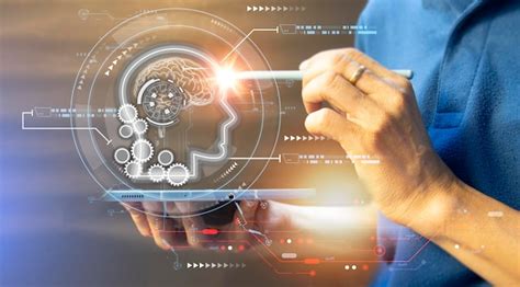 Premium Photo The Concept Of Developing An Artificial Intelligence System That Can Interact