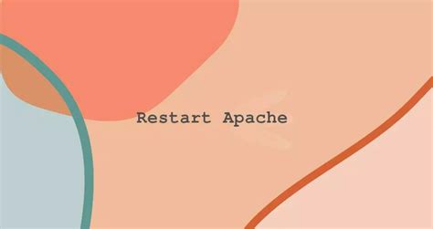 如何启动 停止或重新启动Apache myfreax