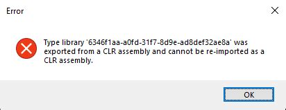 Unable To Open TLB Or DLL Issue Tyranid Oleviewdotnet GitHub