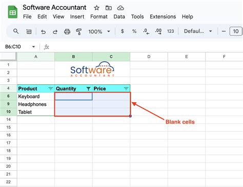 How To Delete Empty Rows In Google Sheets