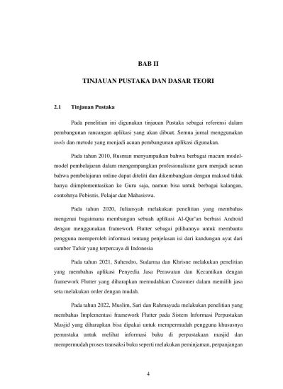 BAB II TINJAUAN PUSTAKA DAN DASAR TEORI