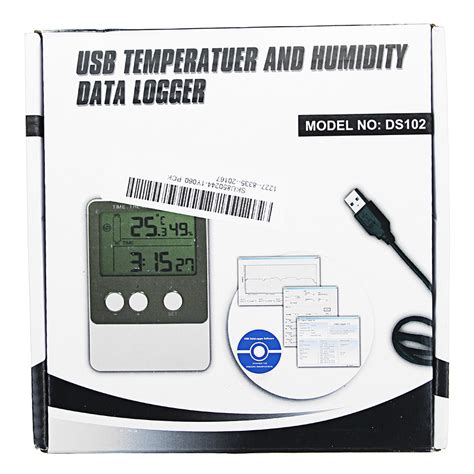 USB Data Logger Temperature Humidity Datalogger Thermometer Hygrometer Data Record Alexnld