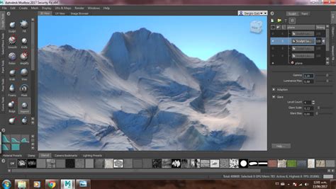 landscape diversion in mudbox 2017 autodesk community
