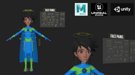 Rig Your Characters For Maya Unreal Engine Unity By Ahmedcreativart Fiverr