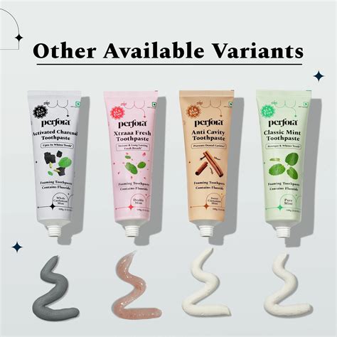 Activated Charcoal Toothpaste Get Whiter Teeth Naturally With Perfora