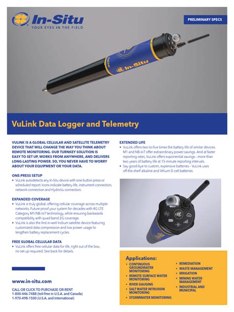 Vulinkspec Sheet Pdf 4 G Telecommunications