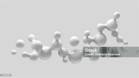 점성 액체의 많은 비행 방울의 추상적 인 3 차원 배경 3d 일러스트레이션 3d 렌더링 스톡 일러스트 분리에 대한 스톡 사진 및 기타 이미지 Istock