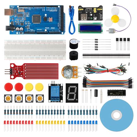 Geekcreit Scratch Super Base Kit For Arduino IDE MEGA2560 With 30 Lessons Tutorial Compatible