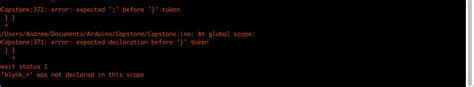 can anyone tell me whats wrong with my code solution for blynk arduino