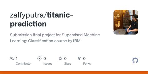 github zalfyputra titanic prediction submission final project for