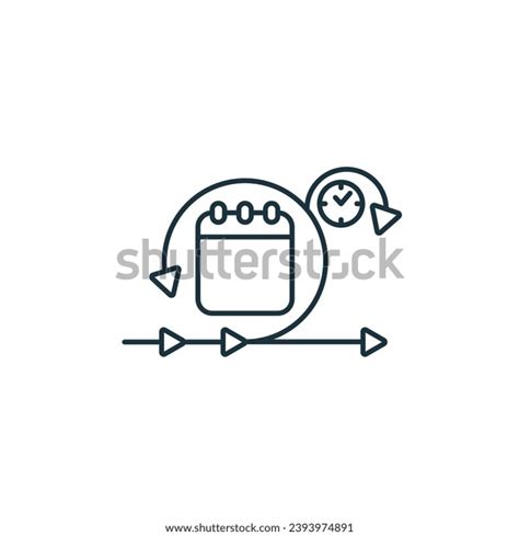 Scrum Outline Icon Monochrome Simple Sign Stock Vector Royalty Free 2393974891 Shutterstock