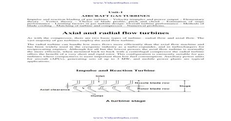 Pdf Axial And Radial Flow Turbines Vidyarthiplus Dokumen Tips