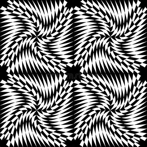 Vector Modern Seamless Geometry Pattern Squares 3d Black And White Abstract Stock Vector