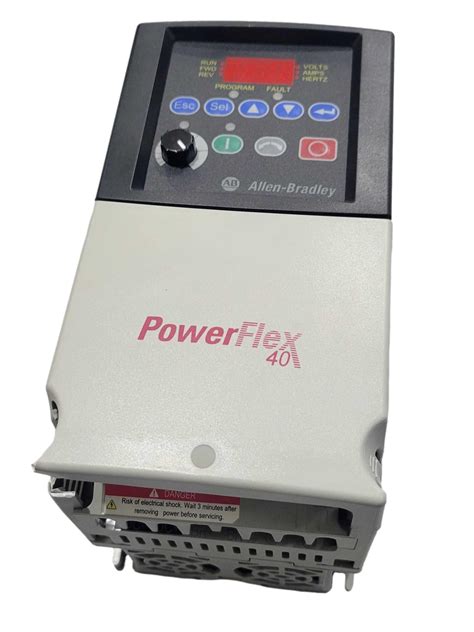 Allen Bradley Powerflex 40 22b B017n104 Inverter Variable Frequency