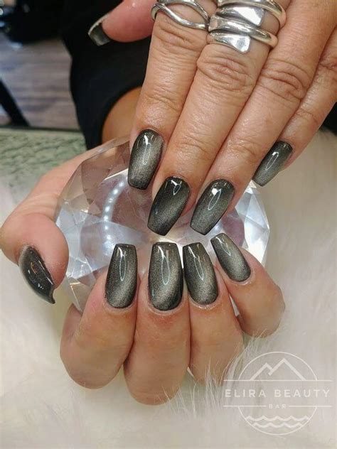 25 Stylish Colored Cat Eye Nail Designs Ideas For 2025