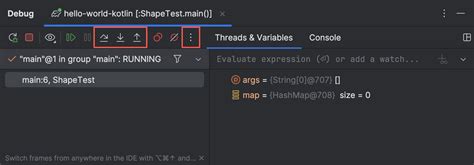 Step Through The Program Intellij Idea Documentation