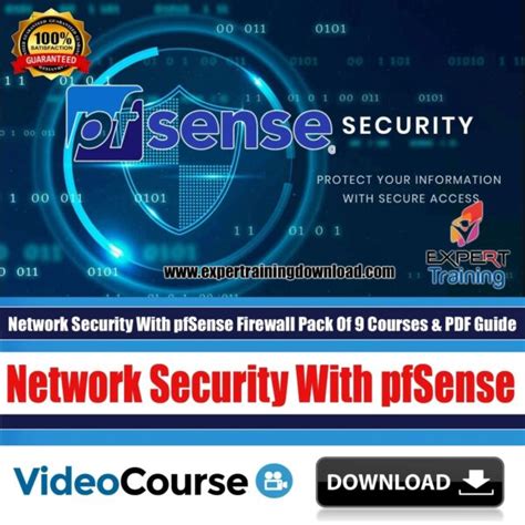 Network Security With Pfsense Firewall Pack Of 9 Courses And Pdf Guide Expert Training