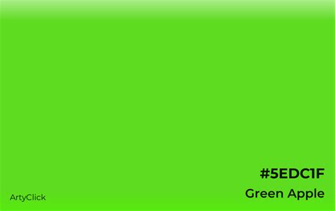 Green Apple Color Artyclick