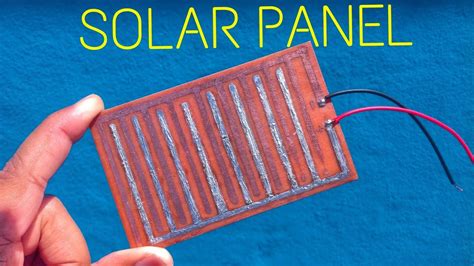 How To Make Solar Panel Solar Cell At Home Go It