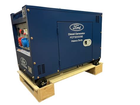 Ford Fdt12000se Heavy Duty Diesel Generator 400v 12kva Lgmtoolseu