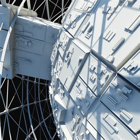 3d Space Station Model