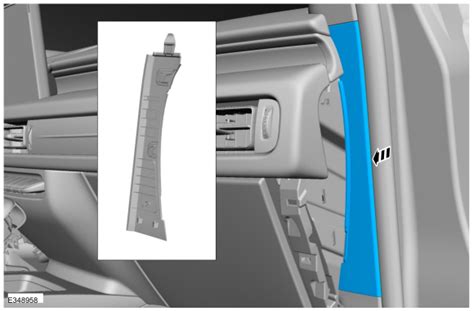 Lincoln Nautilus Instrument Panel Removal And Installation Instrument Panel And Console