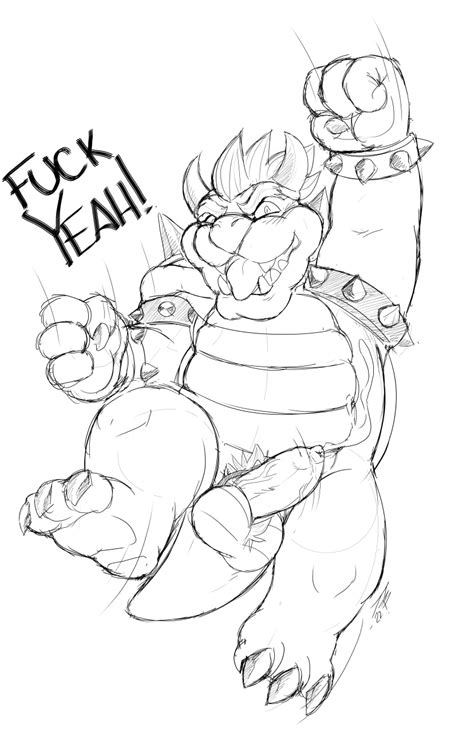 Rule 34 Anthro Armband Ball Tuft Balls Bodily Fluids Bowser Collar