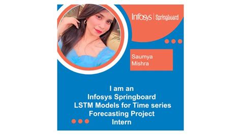 Saumya Mishra On Linkedin Internship Infosysspringboard Career