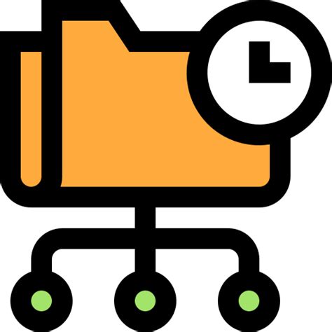 Hierarchy Generic Outline Color Icon