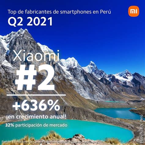 Xiaomi Se Consolid En El Mercado Peruano Durante T