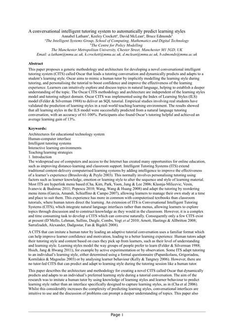 pdf a conversational intelligent tutoring system to automatically