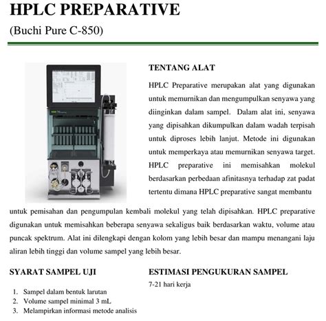 Hplc Preparative