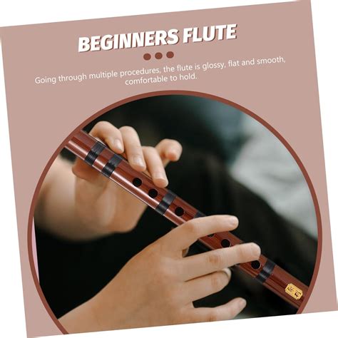 Eringogo 4 Conjuntos De Flauta De Bambú Instrumentos Musicales Para