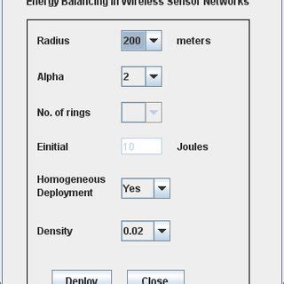 GUI To Configure Parameters For Simulations Download Scientific Diagram