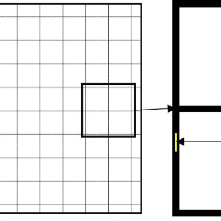 Dimensions Of A Knotless Square Net H W Twine Half Mesh Size D W Download Scientific