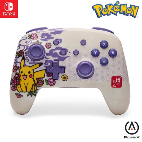 Koop Powera Enhanced Wireless Controller Pikachu Blossom Nintendo Switch Nintendo Switch