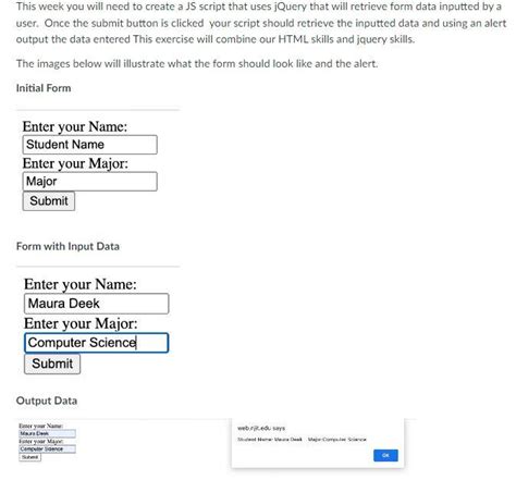 Solved This Week You Will Need To Create A JS Script That Chegg