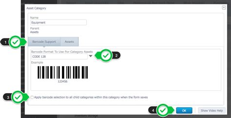 Configure Barcode Formats Help Center