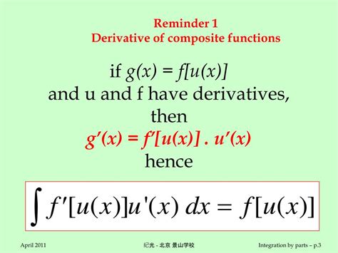 PPT Integration By Parts PowerPoint Presentation Free Download ID
