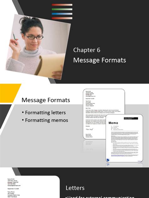Ssc102 Chapter 6 Message Formats Pptx Pdf