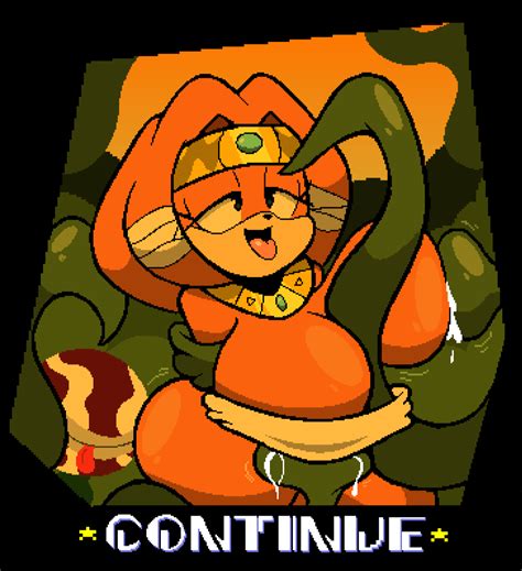 Rule 34 2d Anthro Continue Female Female Only Game Over Huge Breasts