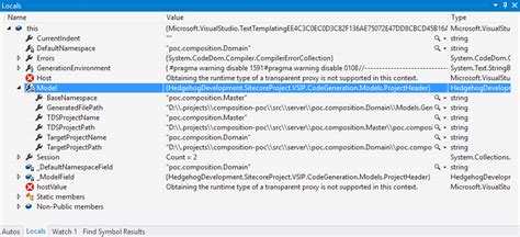 Debug TDS Code Generation Templates Alex Smagin S Blog
