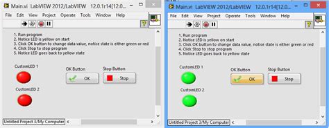 Boolean Led With Null Using An Xcontrol Ni Community