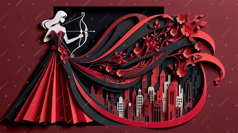 Papercraft Vector Style Image Create Image Woman AI Generated Image Shutterstock