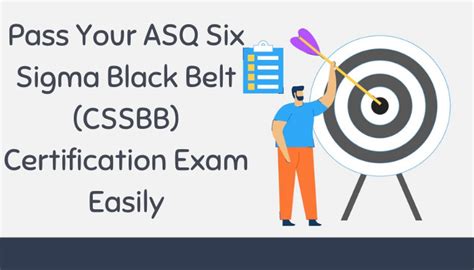 How To Pass Cssbb Exam Insanely Popular Tricks For Asq Six Sigma Black Belt Certification Six