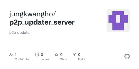 Github Jungkwangho P2p Updater Server P2p Updater Server