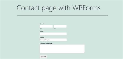 How To Add A Contact Form In Wordpress 7 Steps